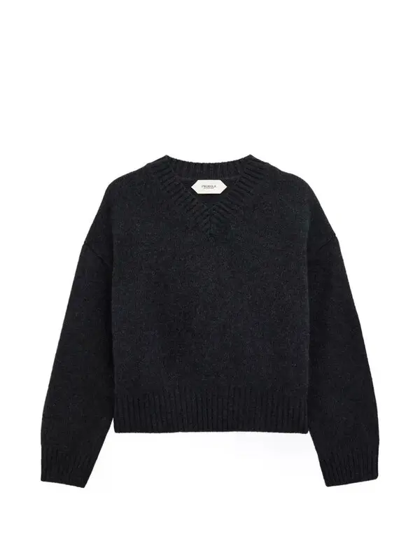 Pringle Of Scotland V-neck Cashmere Sweater - Grey