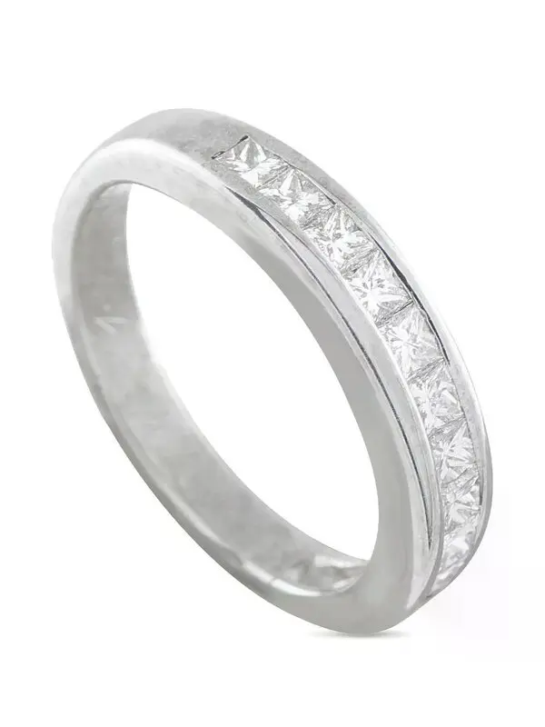 LB EXCLUSIVE 18k White Gold Princess-cut Diamond Ring
