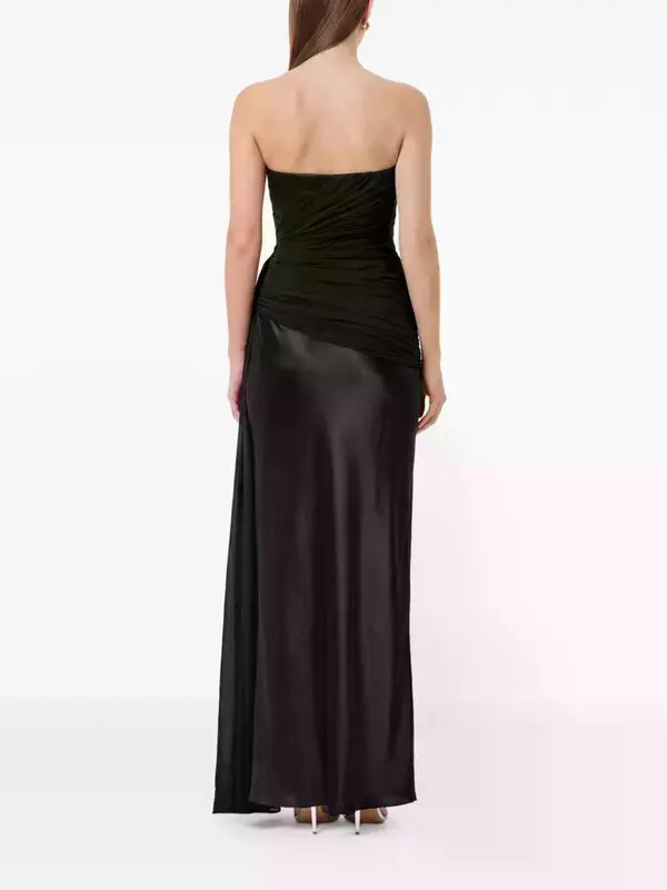 NICHOLAS Milena Draped Maxi Dress
