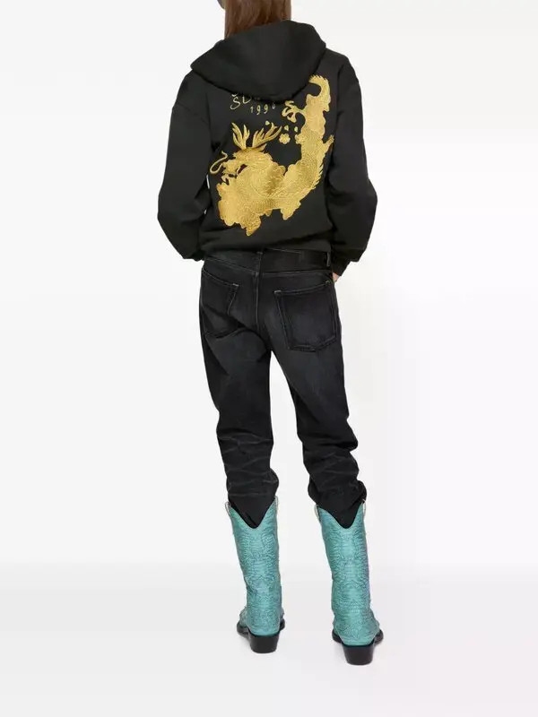 Acne Studios Logo-embroidered Hoodie