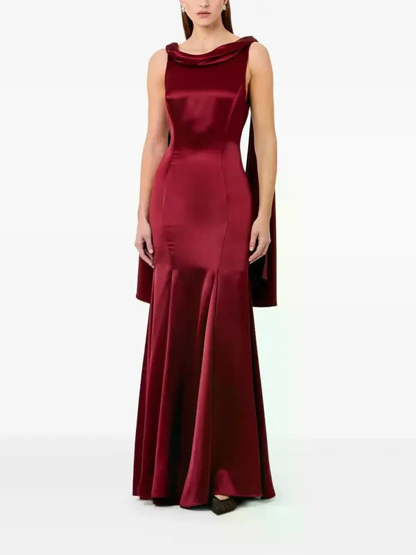 NICHOLAS Nicolette Cowl-neck Maxi Dress