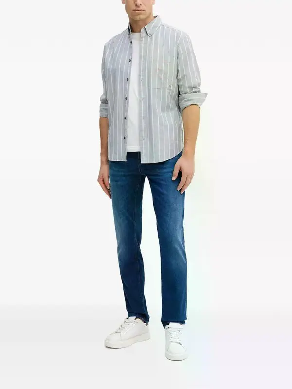 JOOP! Mitch Ring-detail Jeans - Blue