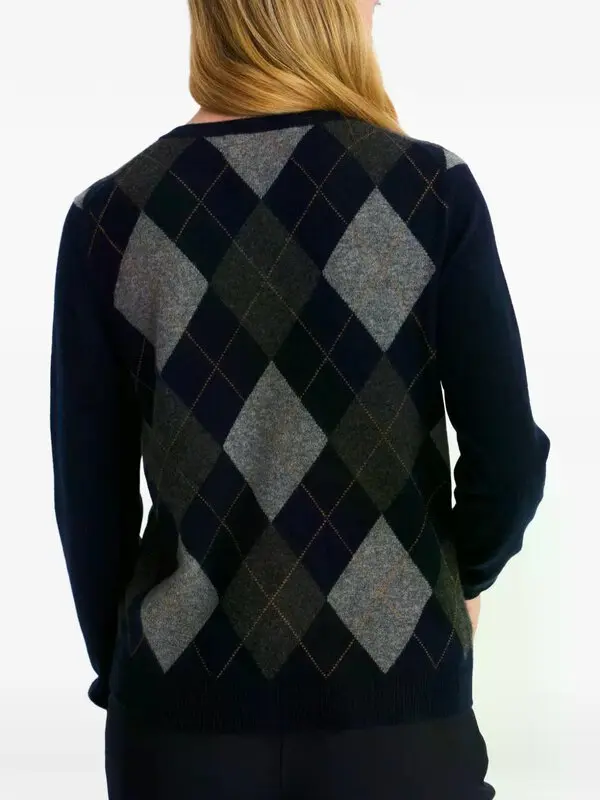 Pringle Of Scotland Argyle Cashmere Cardigan