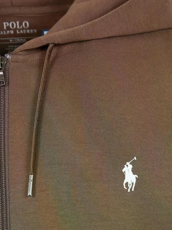Polo Ralph Lauren Zip-up Hoodie - Brown