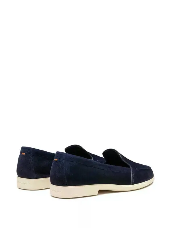 Santoni Round-toe Slip-on Loafers