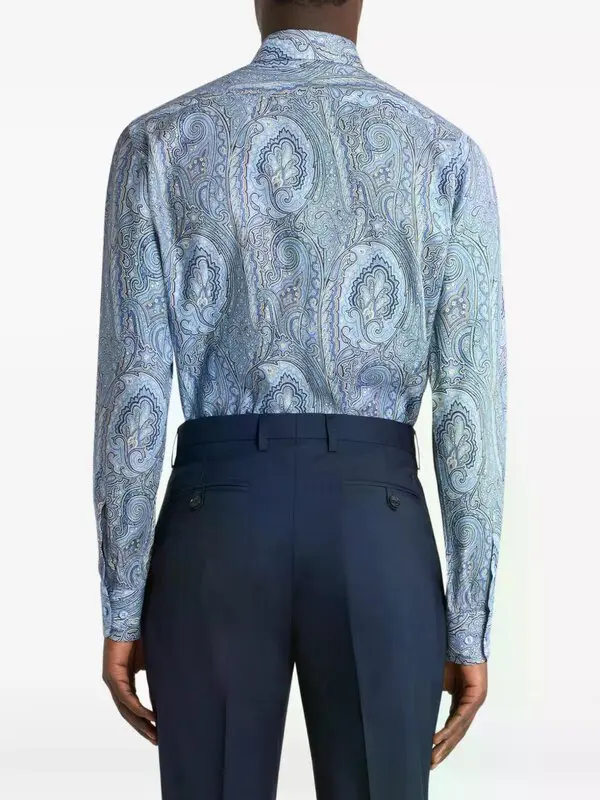 Etro Floral Paisley Cotton Shirt