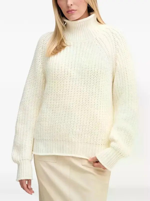 MARC AUREL Sequin Embellishment Roll Neck Knitwear