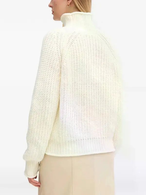MARC AUREL Sequin Embellishment Roll Neck Knitwear