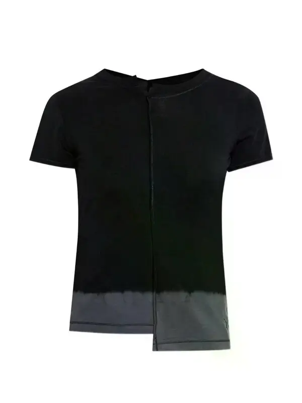 Y3 Dip-dye Panelled T-shirt - Black