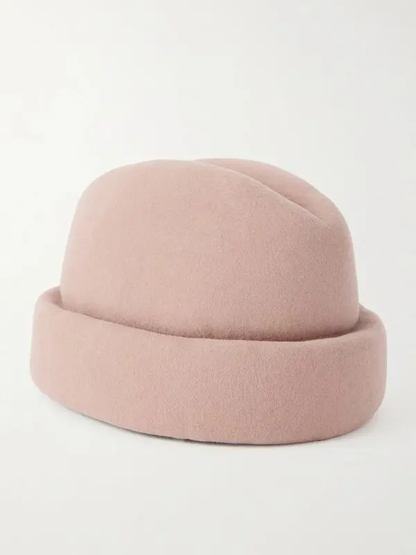 GIGI BURRIS MILLINERY Sharina Wool-felt Cap