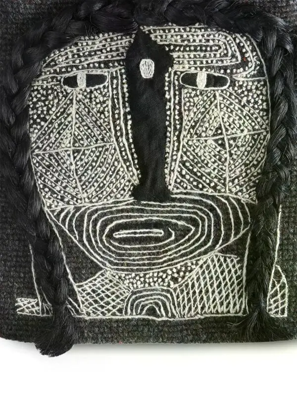 SOPHIE DIGARD Knitted Face Cross Body Bag