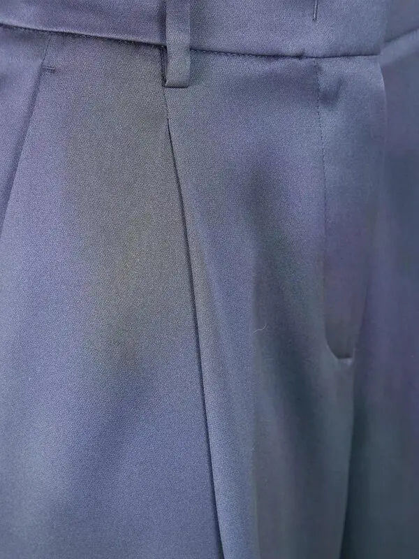 Giorgio Armani Pleated Silk Trousers