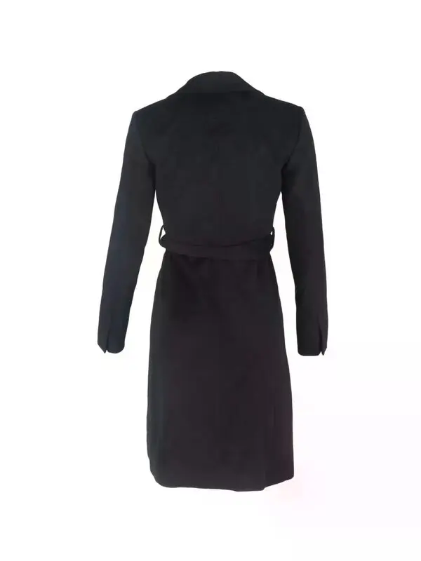 BOSS Single-breasted Belted Coat