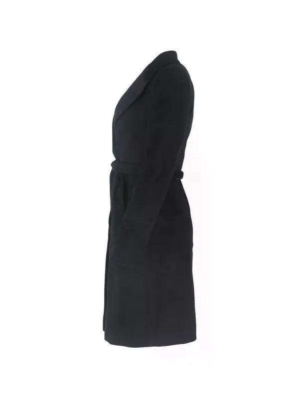 BOSS Single-breasted Belted Coat