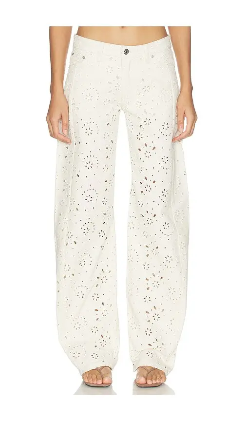 Steve Madden Rori Eyelet Detail Jeans