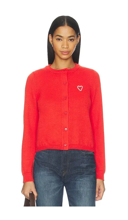 STITCHES & STRIPES Racine Cardigan - Red