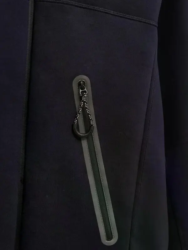 Moncler Zip-up Jacket With Logo Patch