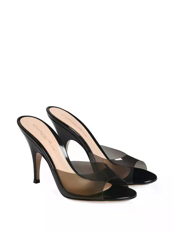 GIANVITO ROSSI Stiletto Heeled Sandals - Black