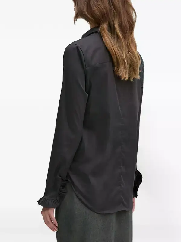 MOS MOSH Mattie Ruffled Cuff Shirt