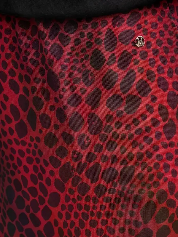 MARC AUREL Patterned Midi Skirt