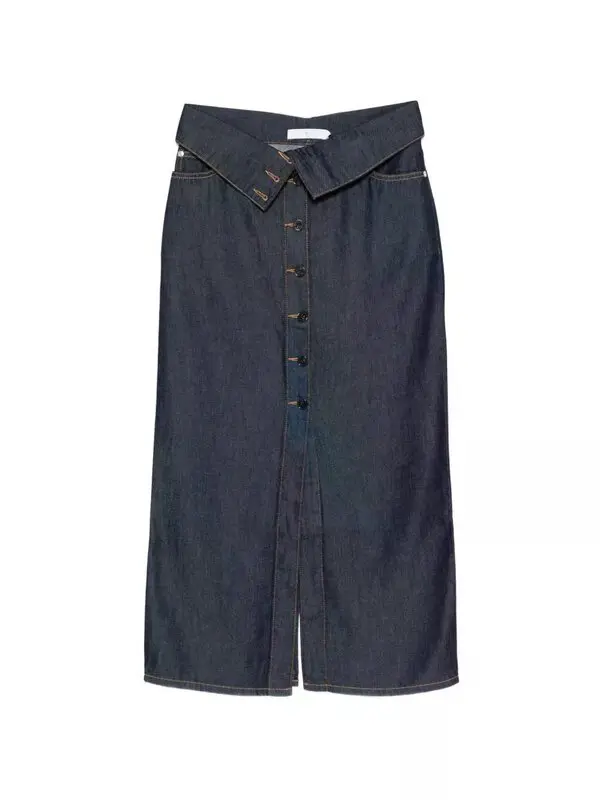 IRO PARIS Buttoned Midi Skirt