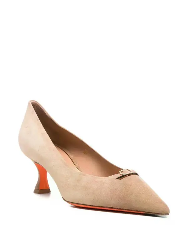 Santoni Buckle Detail Pumps