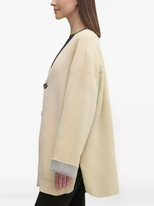 OUI Patch Pocket Cardigan