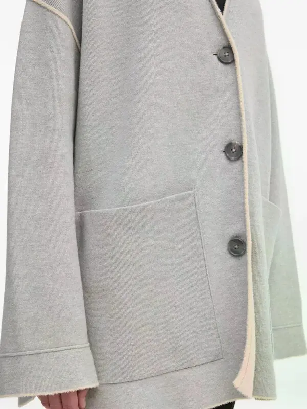OUI Patch Pocket Cardigan