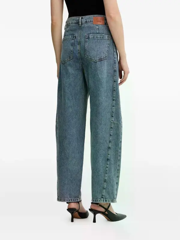 OUI Seamed Wide-leg Jeans
