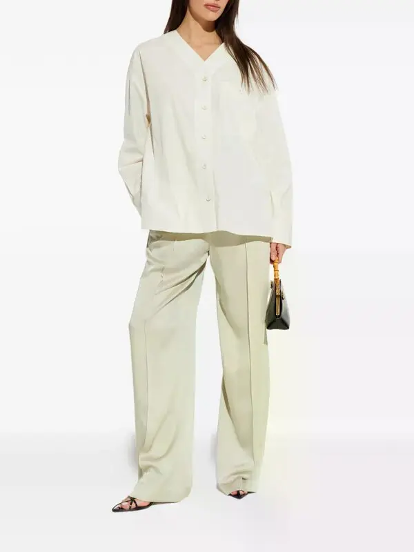 JIL SANDER Chest Pocket Buttoned Shirt