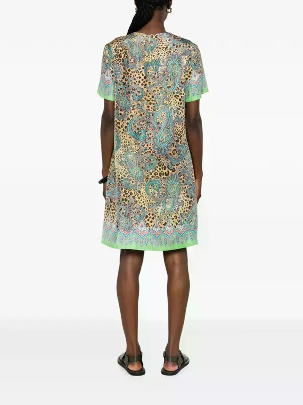 Etro Paisley Print Tunic Dress