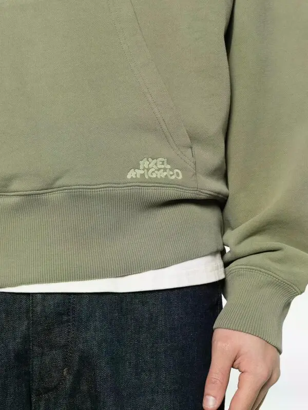 Axel Arigato Ombre Pouch Hooded Sweatshirt