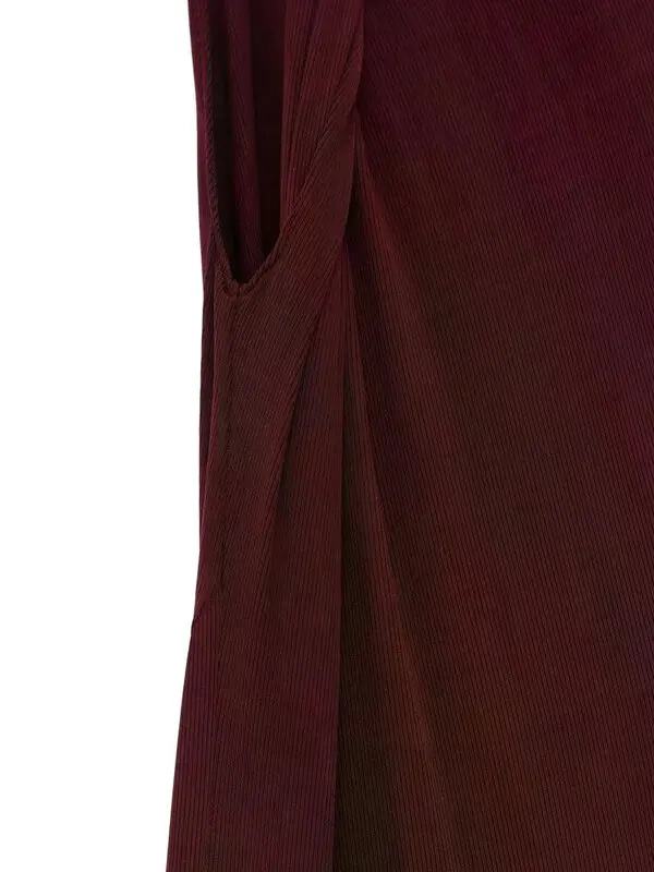 Atlein One-shoulder Twisted Long Dress