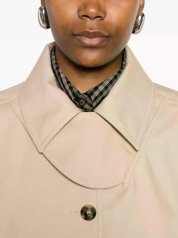 Max Mara Cotton Cape - Neutrals