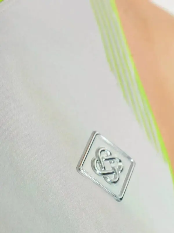 Casablanca Quarter-zip Sleeveless Dress