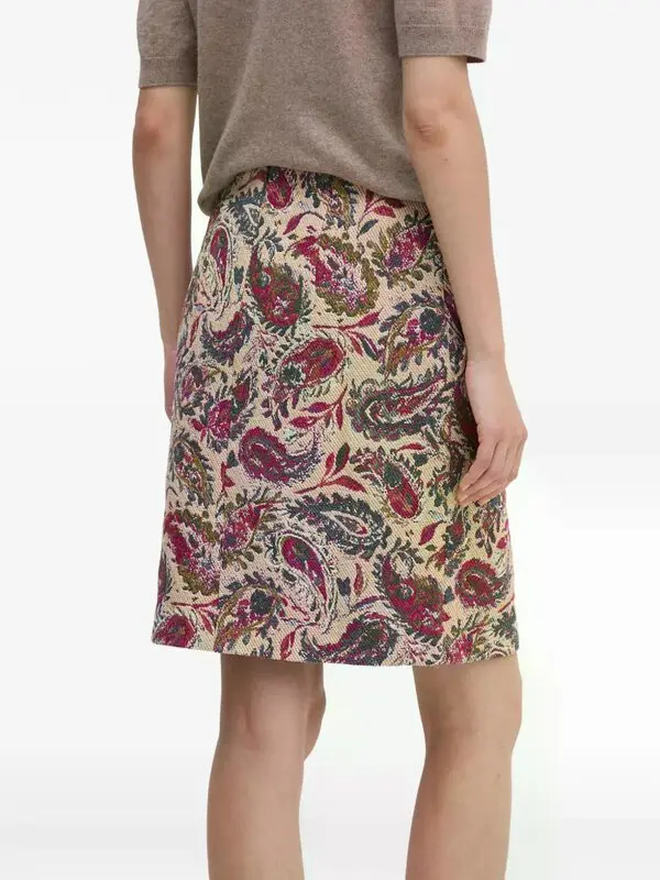 MOS MOSH Paisley Print Mini Skirt