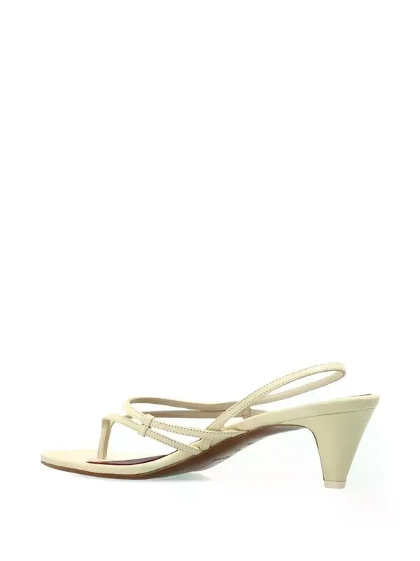 NEOUS Open-toe Leather Sandals - Neutrals