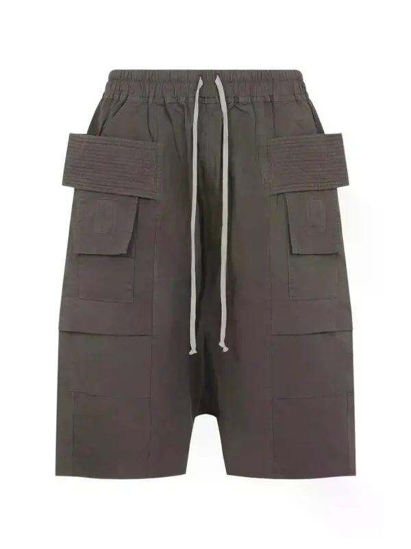 Rick Owens Cotton Creatch Cargo Shorts
