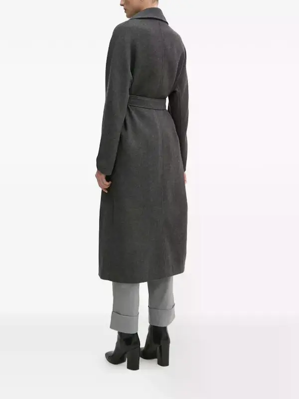 OUI Belted Double-breasted Coat
