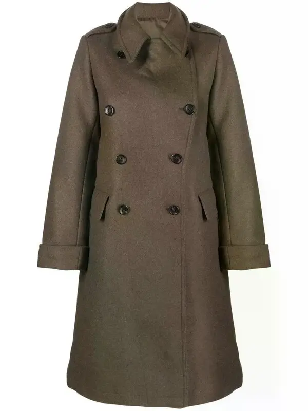 FORTELA Double-breasted Coat