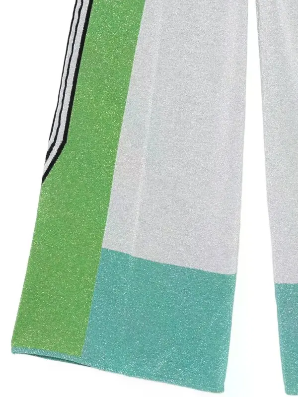 CIRCUS HOTEL Geometric Pattern Trousers