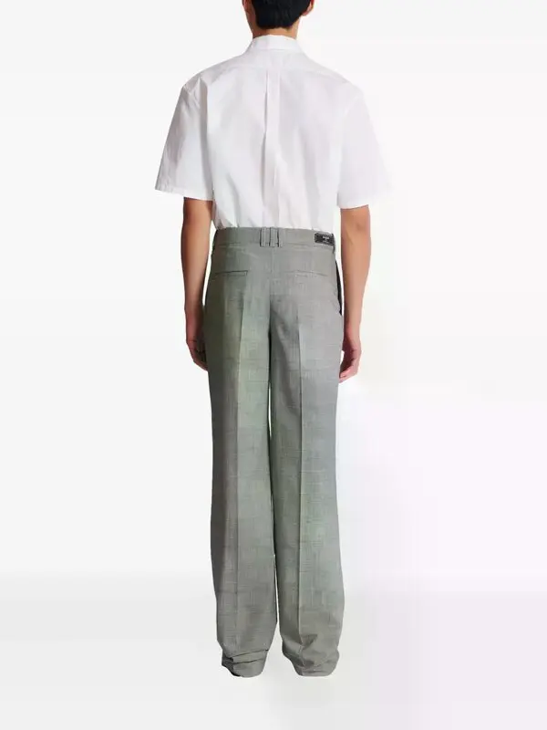 Balmain Prince Of Wales Check Tailored Trousers