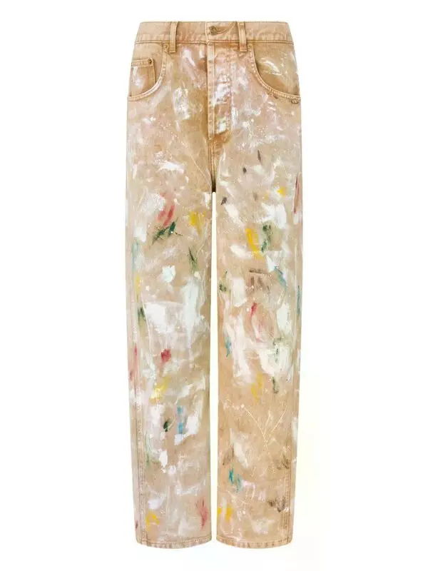 Moschino Paint Splatter Trousers