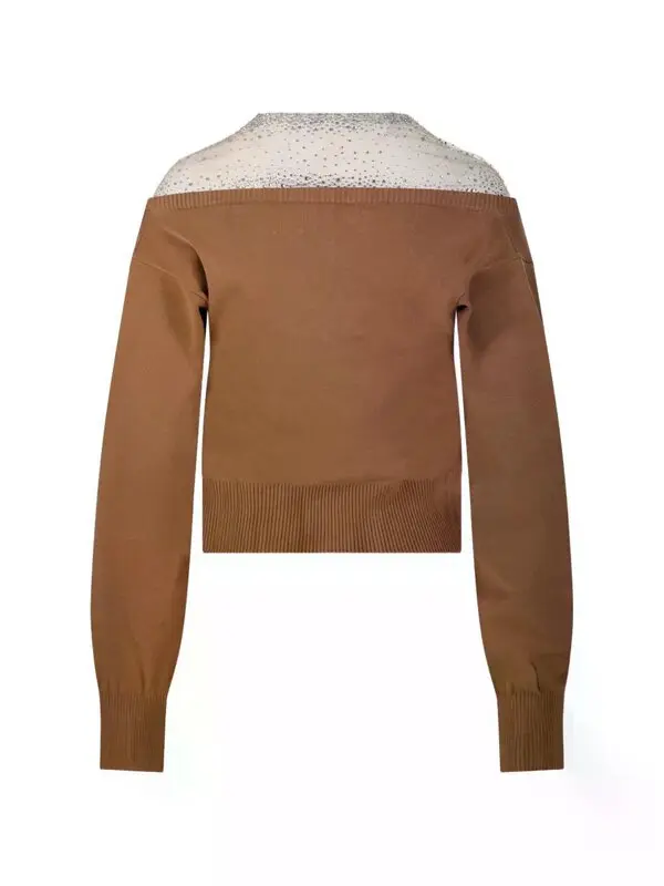 Giuseppe Di Morabito Embellished V-neck Sweater