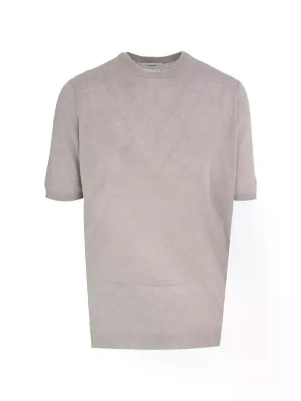 LARDINI Short-sleeve Knitted T-shirt