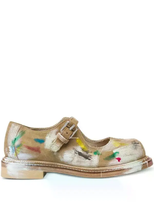 Moschino Olivia Buckle Strap Loafers