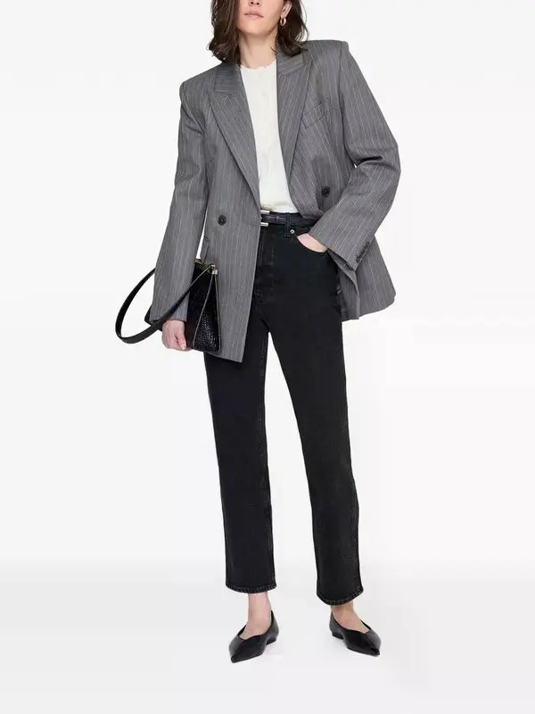 ANINE BING Gracie Puff-sleeve Cardigan