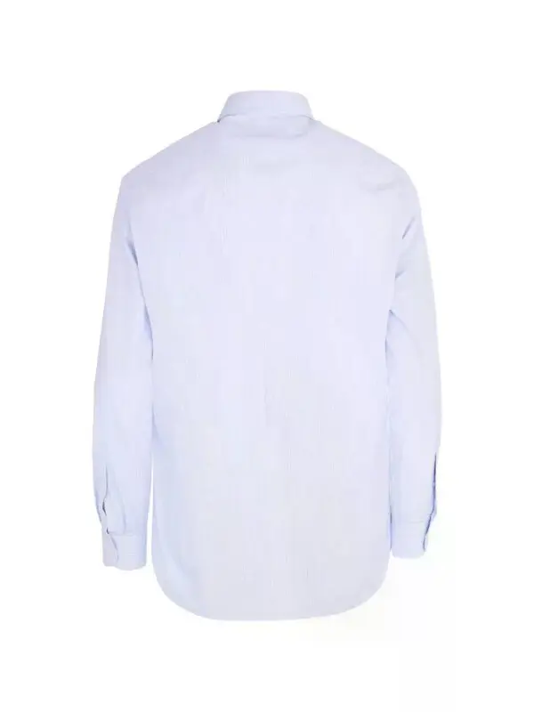 LARDINI Striped Shirt - Blue