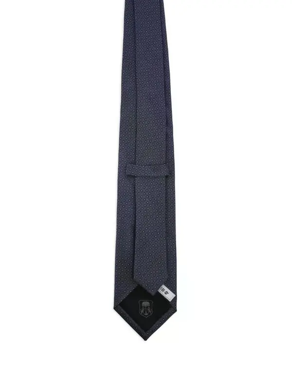 Corneliani Patterned Tie - Blue