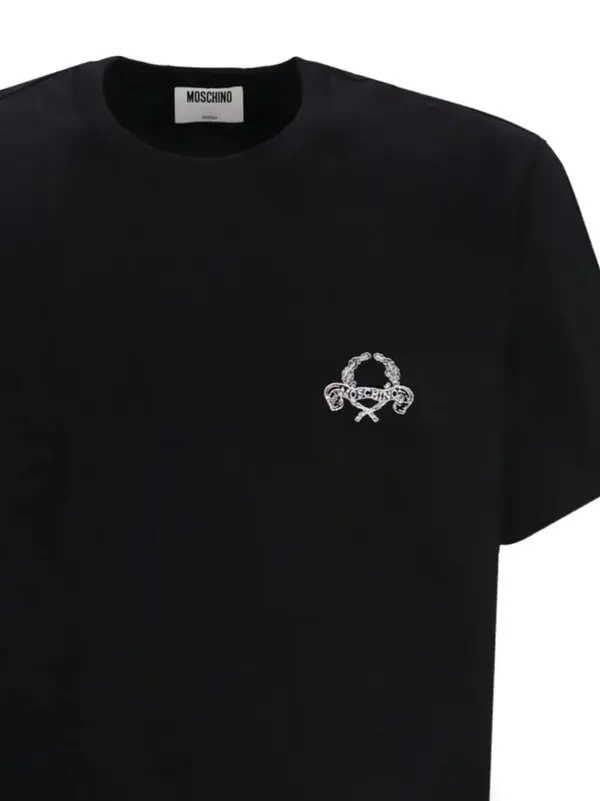Moschino Logo Appliqué T-shirt